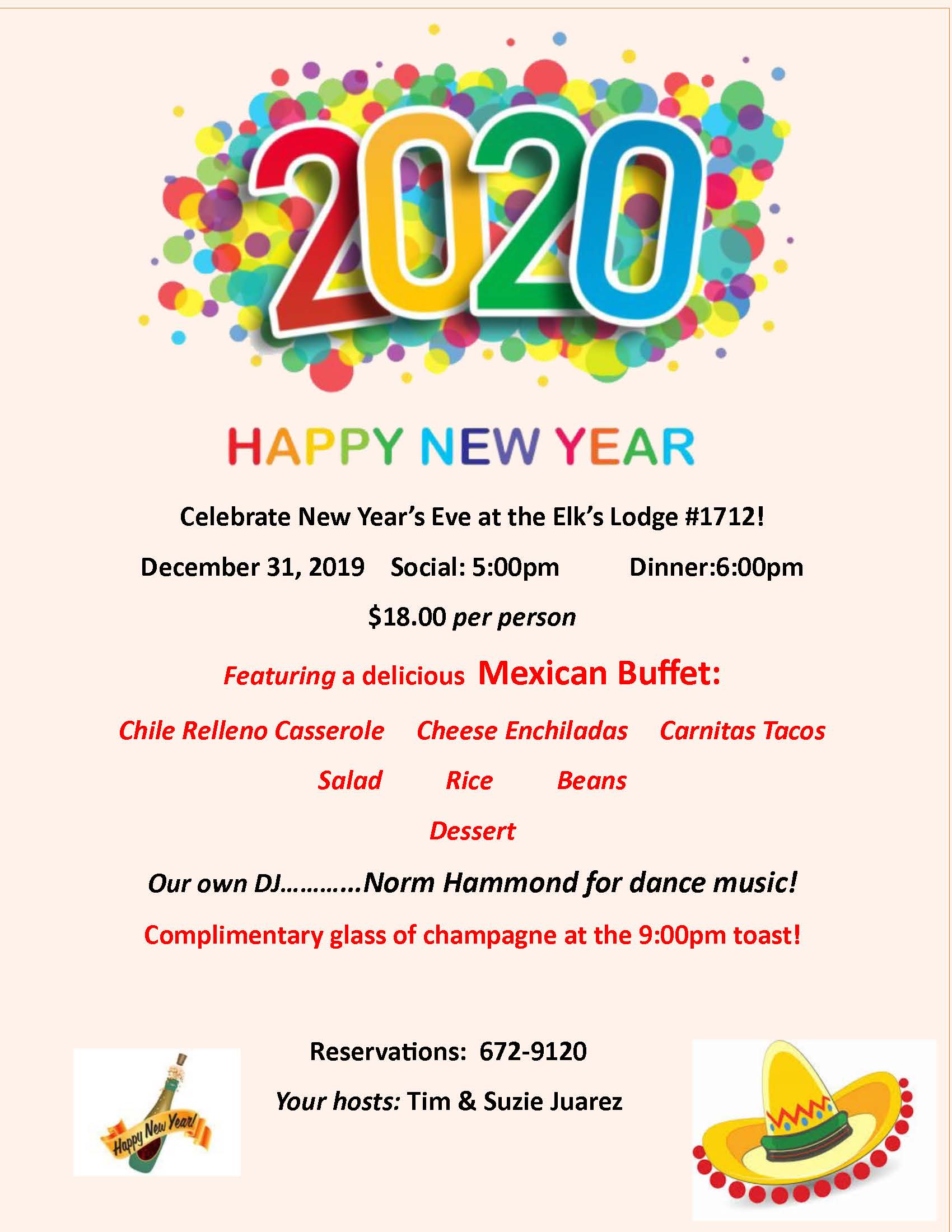 Placerville Elks 1712 Events and News